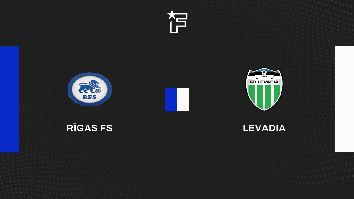 Résultat Rīgas FS - Levadia (1-0) 1er tour de qualification de Ligue ...