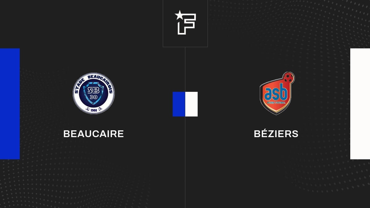 Résultat Beaucaire - Béziers (2-1) la 23e journée de National 3 2022/ ...
