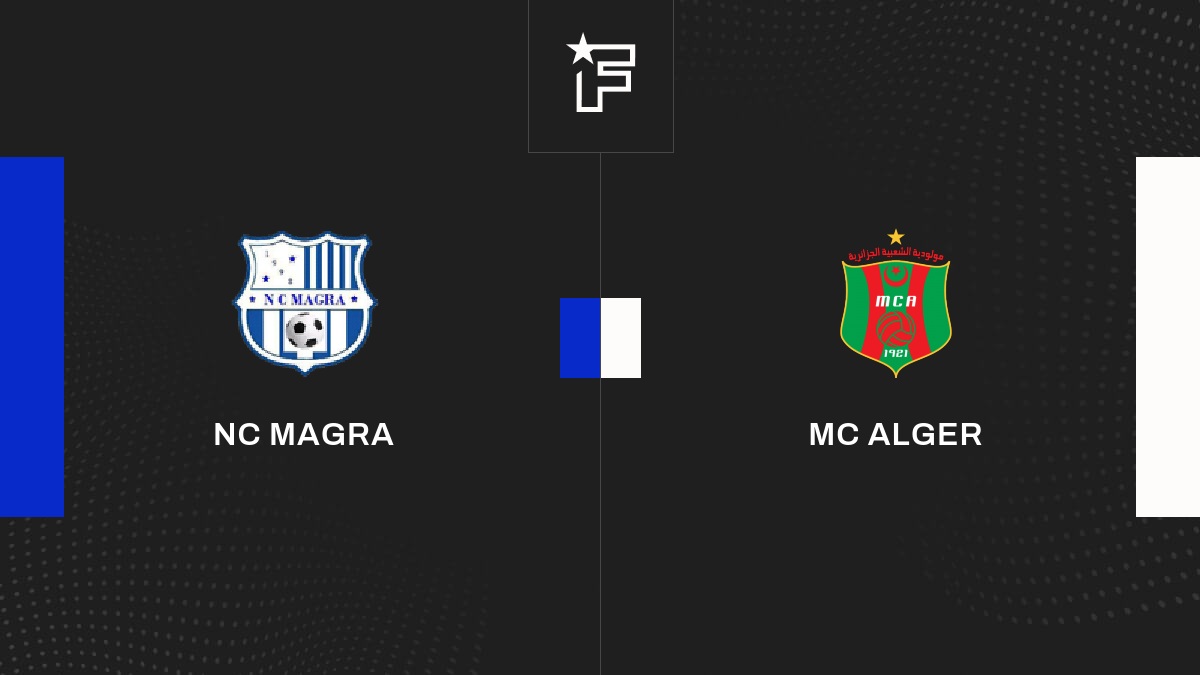 Résultat NC Magra - MC Alger (0-1) la 19e journée de Ligue 1 (Algérie ...
