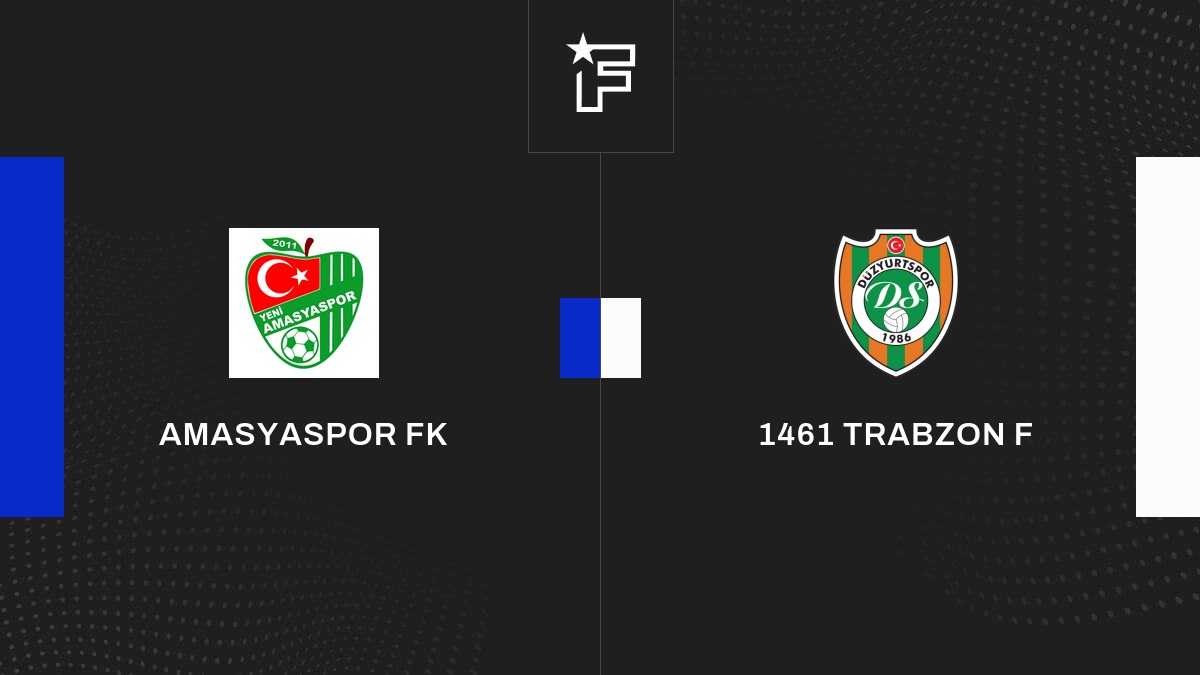 Résultat Amasyaspor FK - 1461 Trabzon F (0-1) 2ème tour de Coupe de ...