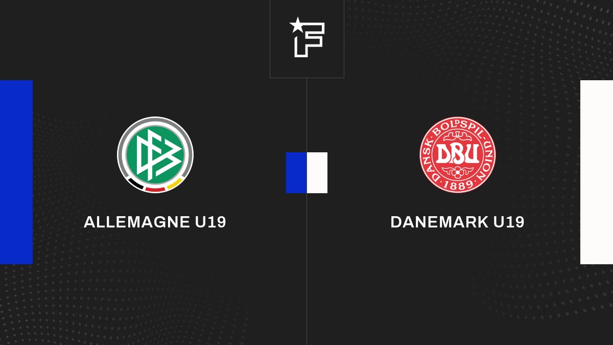 Live Allemagne U19 - Danemark U19 la 1re journée de Euro U19 2026 Wales ...