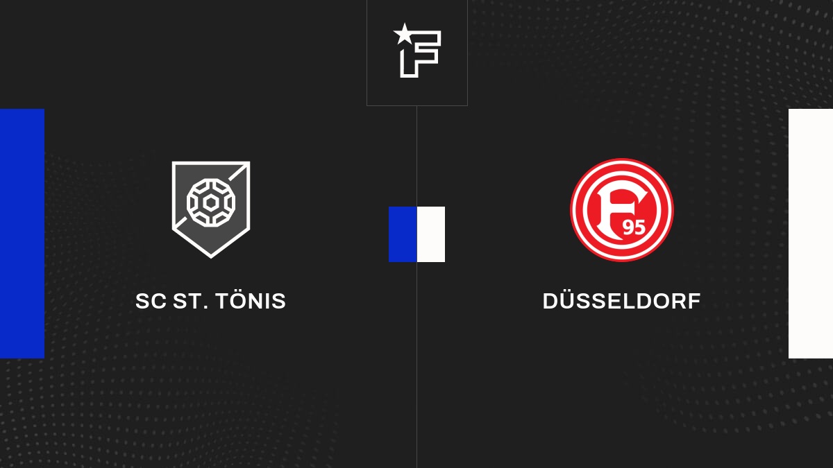Résultat SC St. Tönis - Düsseldorf (0-9) Club Friendlies 3 de Amicaux ...