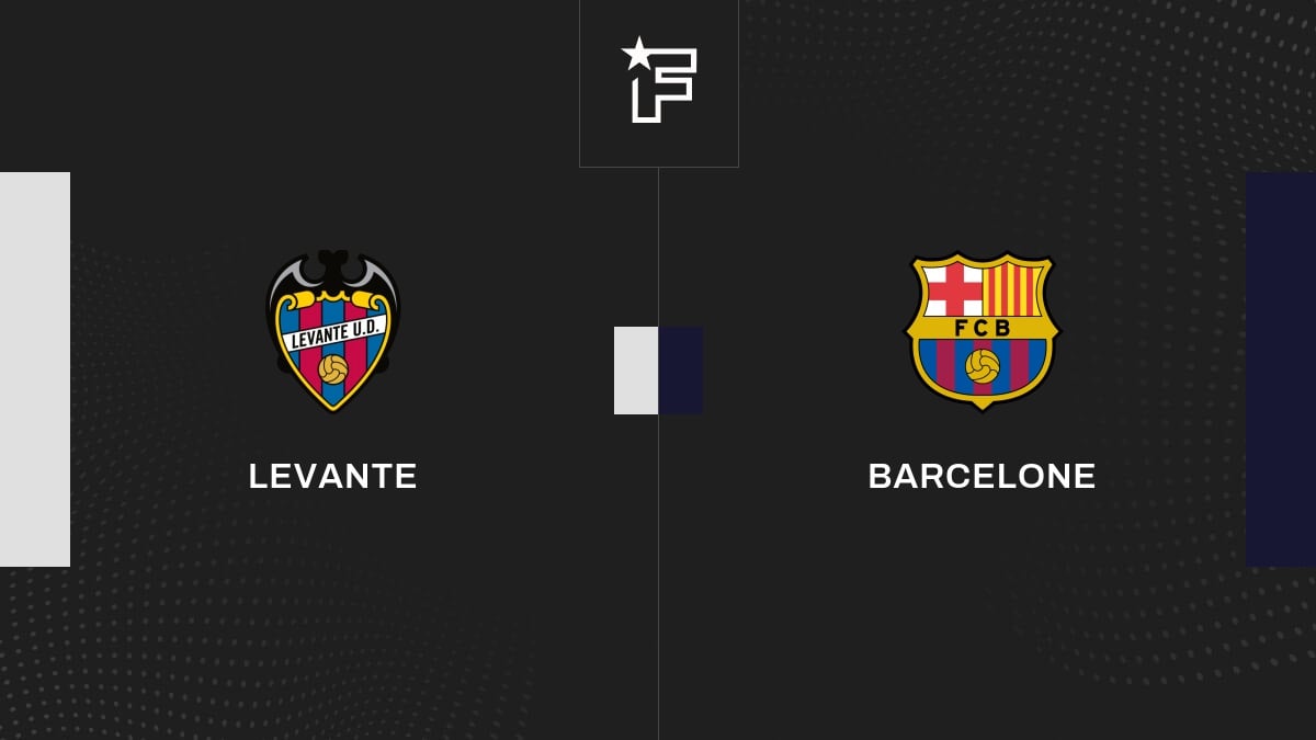 Résultat Levante - Barcelone (2-3) la 2e journée de Liga 2025/2026 23/08
