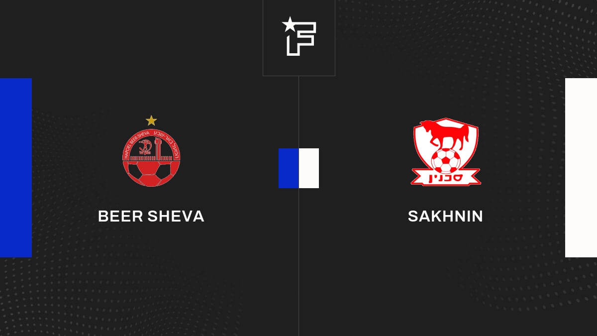 Live Beer Sheva - Sakhnin la 7e journée de Ligat Japanika (Israël) 2023 ...