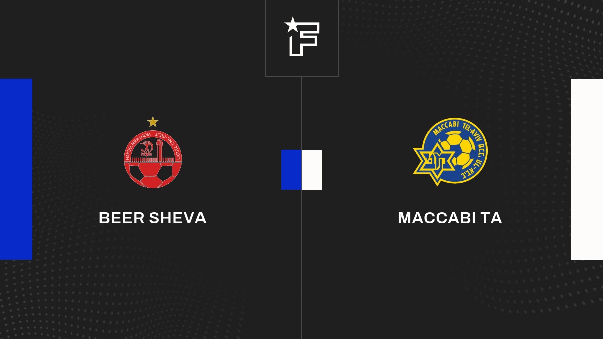 Résultat Beer Sheva - Maccabi TA (1-2) la 4e journée de Ligat Japanika ...