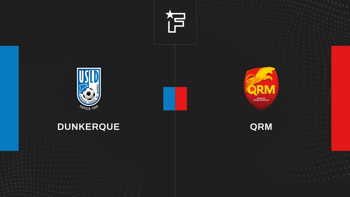 Résultat Dunkerque - QRM (0-1) la 9e journée de Ligue 2 BKT 2023/2024 30/09