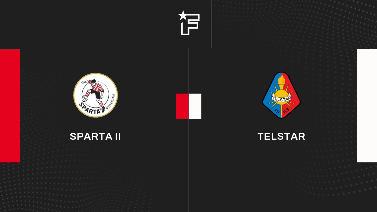 Résultat Sparta II - Telstar (5-0) Club Friendlies 3 de Amicaux Club ...