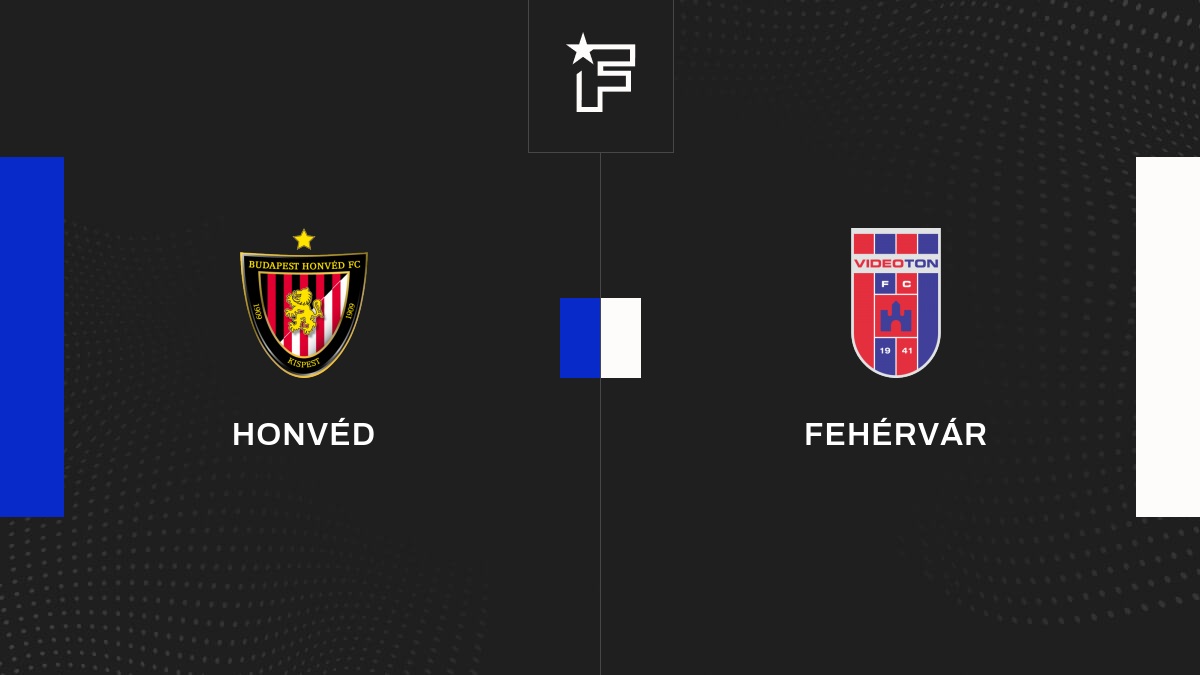 Résultat Honvéd - Fehérvár (0-1) la 13e journée de OTP Bank Liga ...