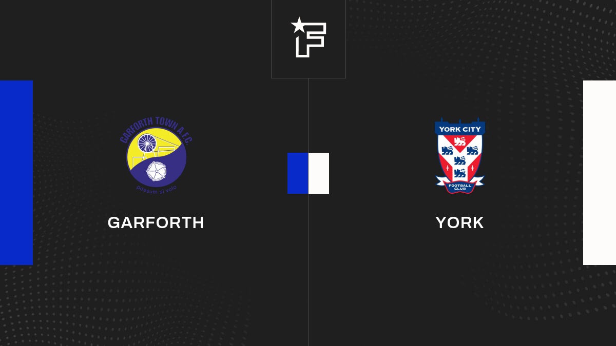 Résultat Garforth - York (1-0) Club Friendlies 3 de Amicaux Club 2025 08/07
