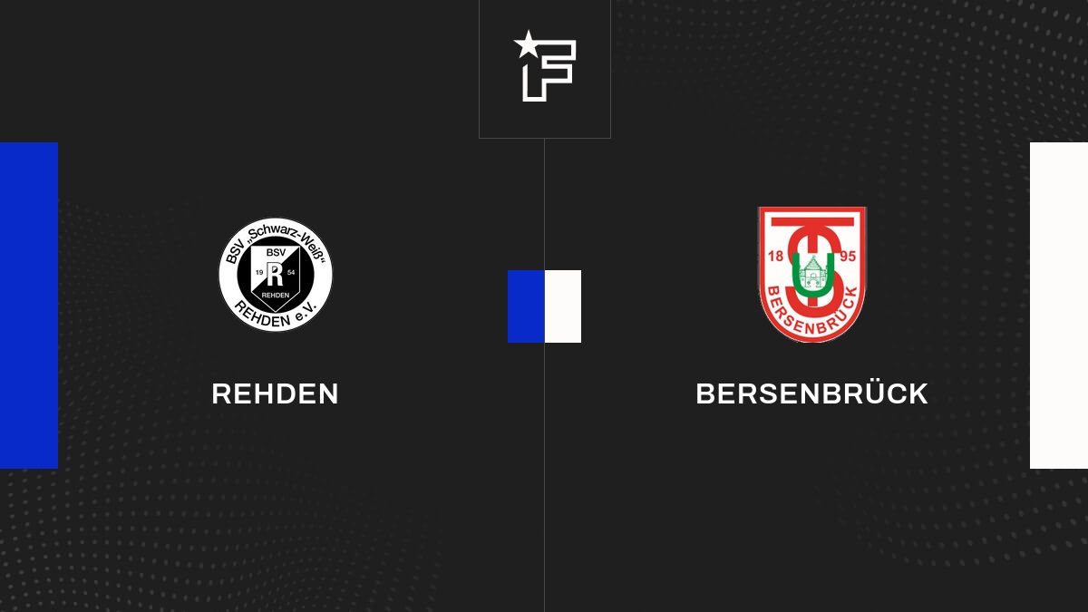 Live Rehden - Bersenbrück la 11e journée de Oberliga 2023/2024 14/10