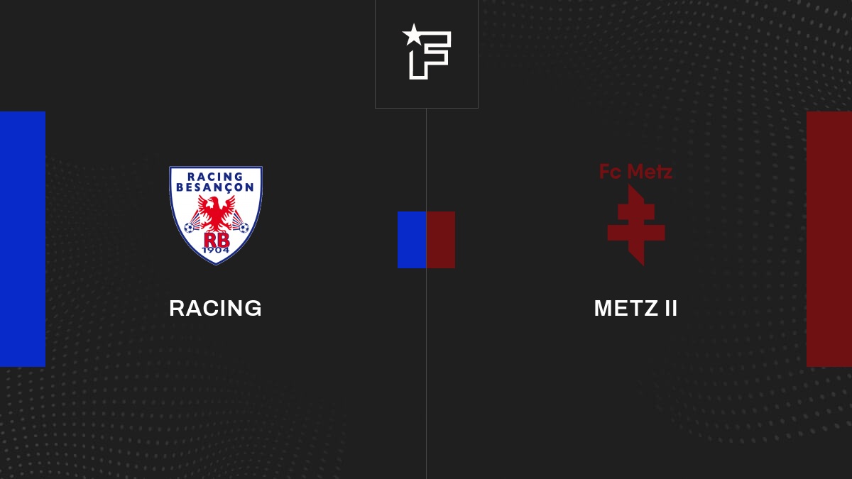 Résultat Racing - Metz II (2-1) la 7e journée de National 3 2024/2025 02/11
