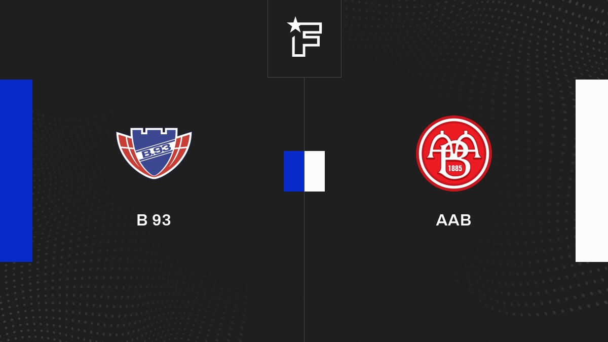 Résultat B 93 - AaB (2-2) Club Friendlies 3 de Amicaux Club 2025 08/07