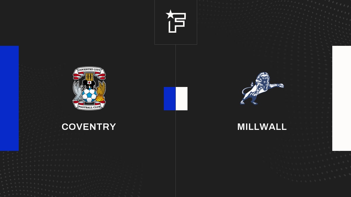 Résultat Coventry - Millwall (2-1) la 31e journée de League ...