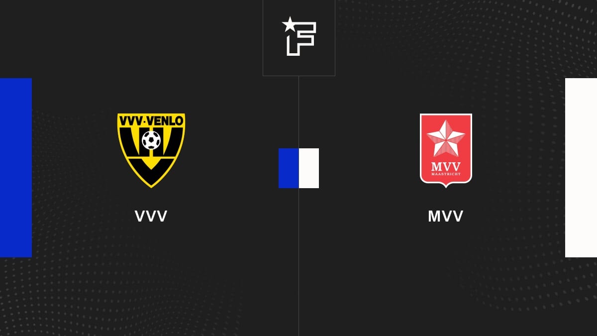 Live VVV - MVV la 34e journée de Eerste Divisie (Pays-Bas) 2026/2027 17/04