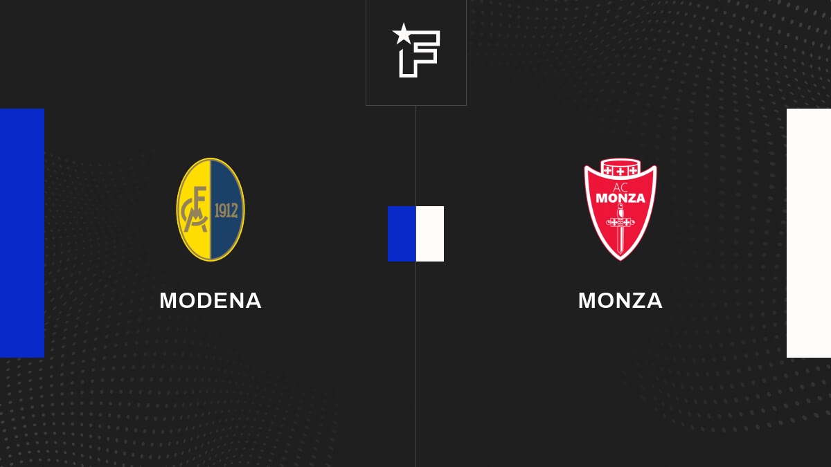 Résultat Modena - Monza (1-2) la 18e journée de Serie B 2025/2026 26/12