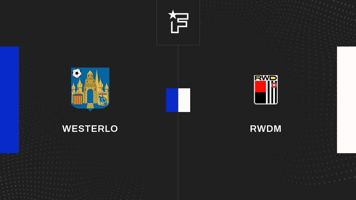 Résultat Westerlo - RWDM (2-1) 16èmes de finale de Coupe de Belgique ...