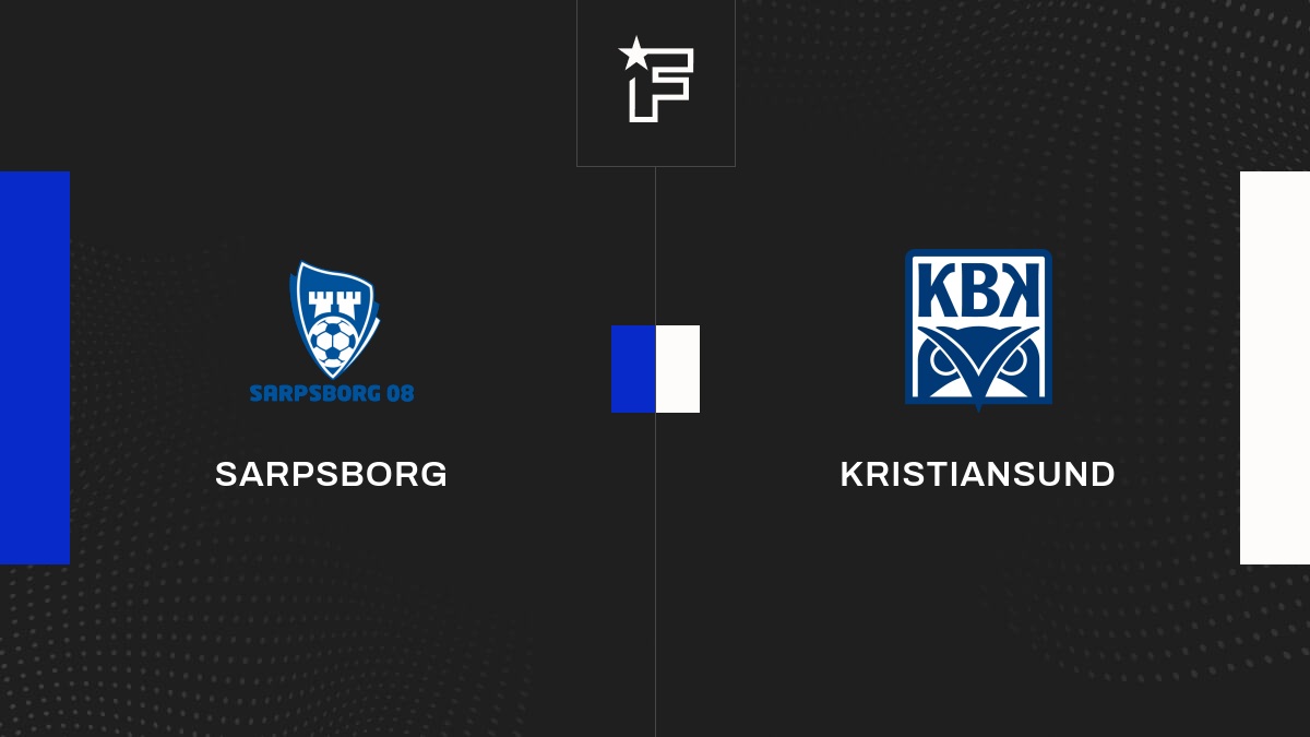 Live Sarpsborg - Kristiansund la 19e journée de Eliteserien (Norvège ...