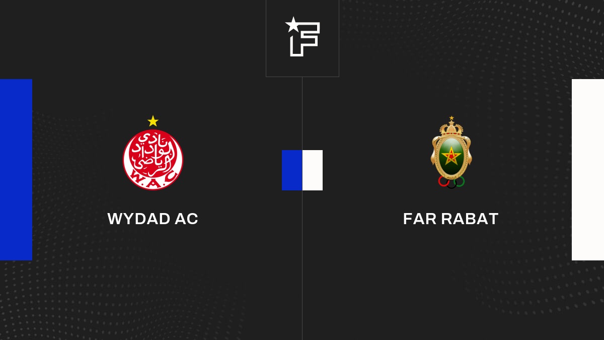 Résultat Wydad AC - FAR Rabat (2-1) la 28e journée de Botola Pro (Maroc ...