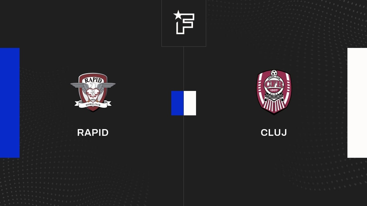 Résultat Rapid - Cluj (1-1) la 2e journée de Casa Liga I (Roumanie ...