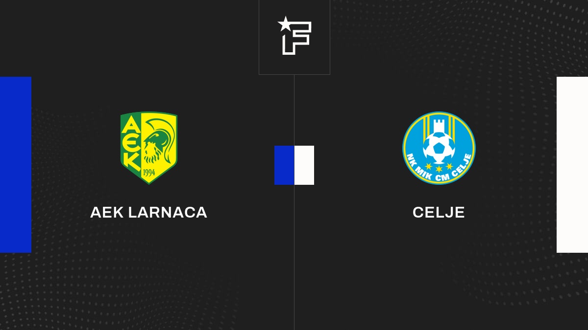 Résultat AEK Larnaca - Celje (2-1) 2ème tour de qualification de UEFA Europa League 2025/2026 31/07