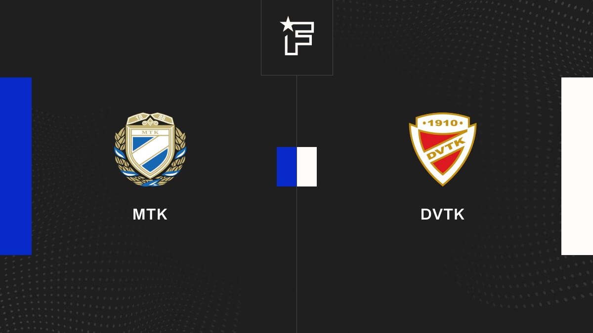 Live MTK - DVTK la 6e journée de OTP Bank Liga (Hongrie) 2023/2024 02/09