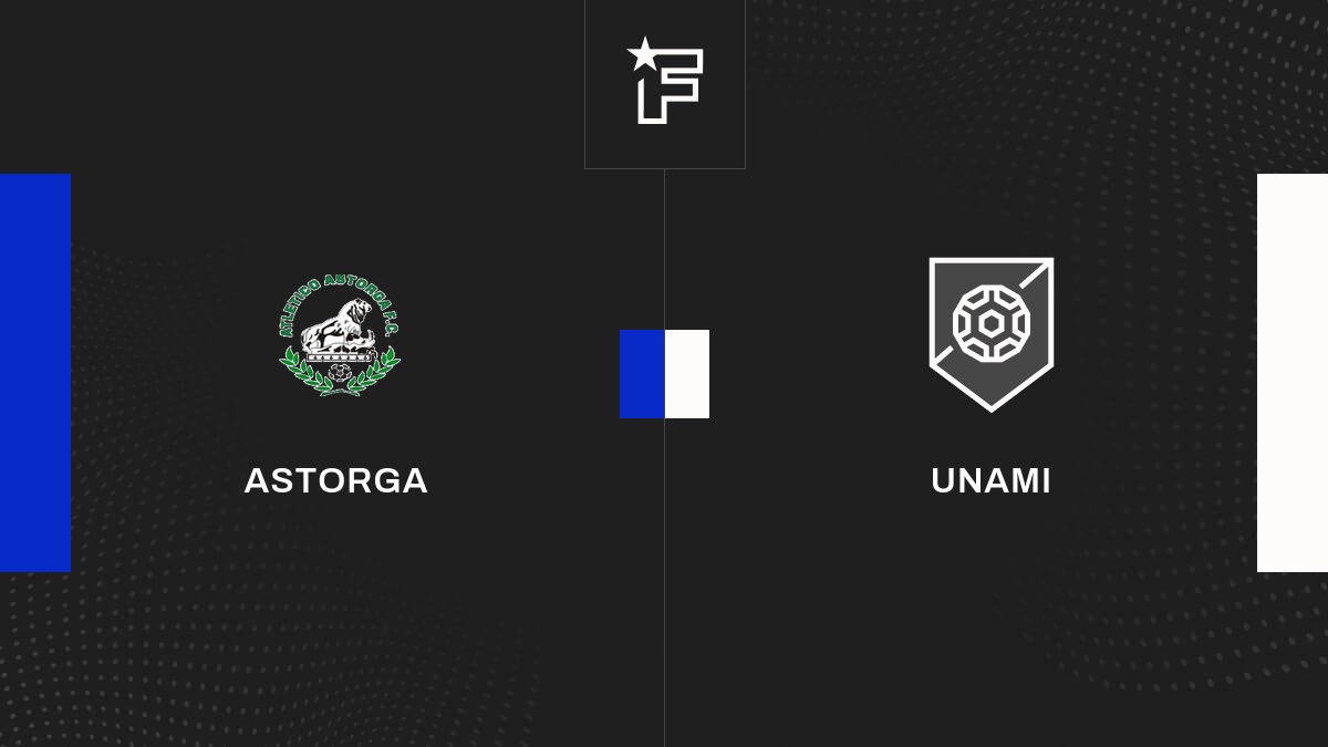 Résultat Astorga - Unami (1-0) la 15e journée de Tercera División 2022/ ...