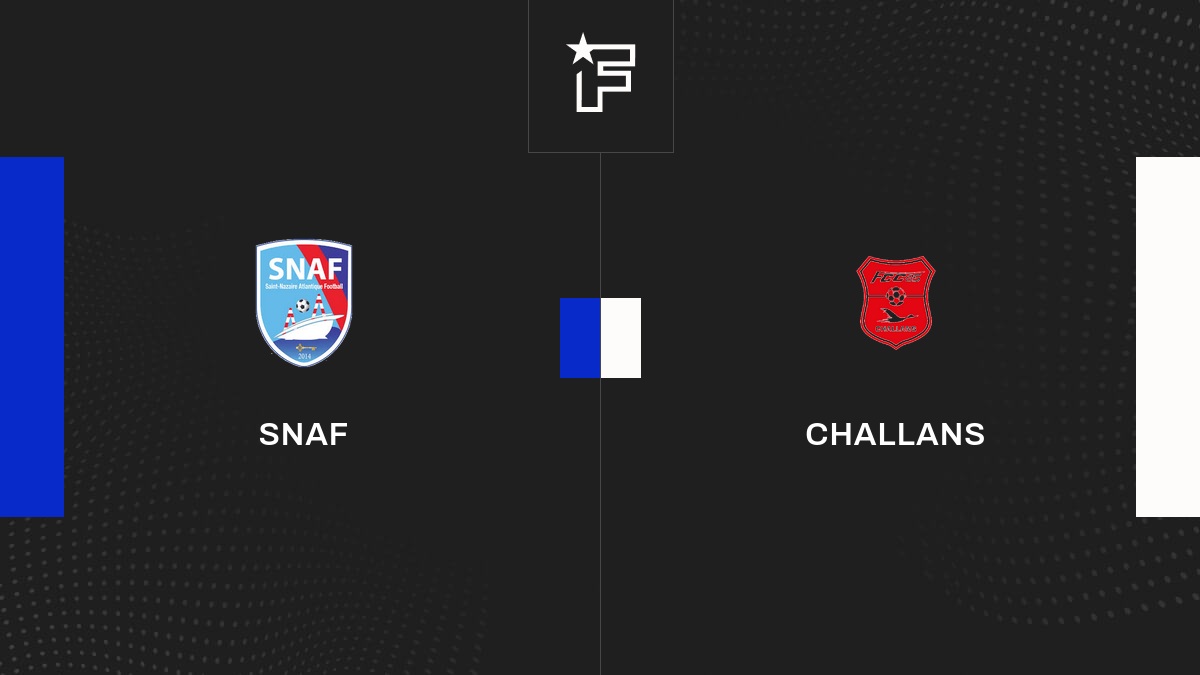 Résultat SNAF - Challans (2-1) la 14e journée de National 3 2023/2024 20/01