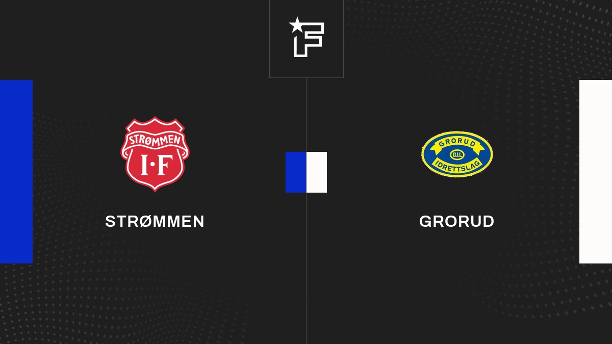 Résultat Strømmen - Grorud (1-1) Club Friendlies 3 de Amicaux Club 2025 ...