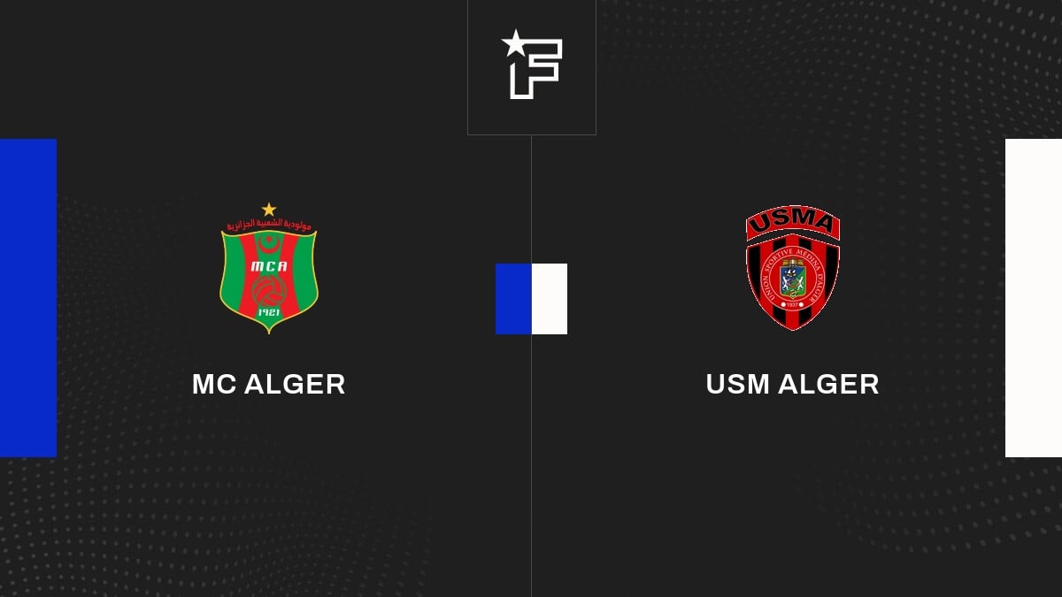 Résultat MC Alger - USM Alger (1-0) la 22e journée de Ligue 1 (Algérie ...