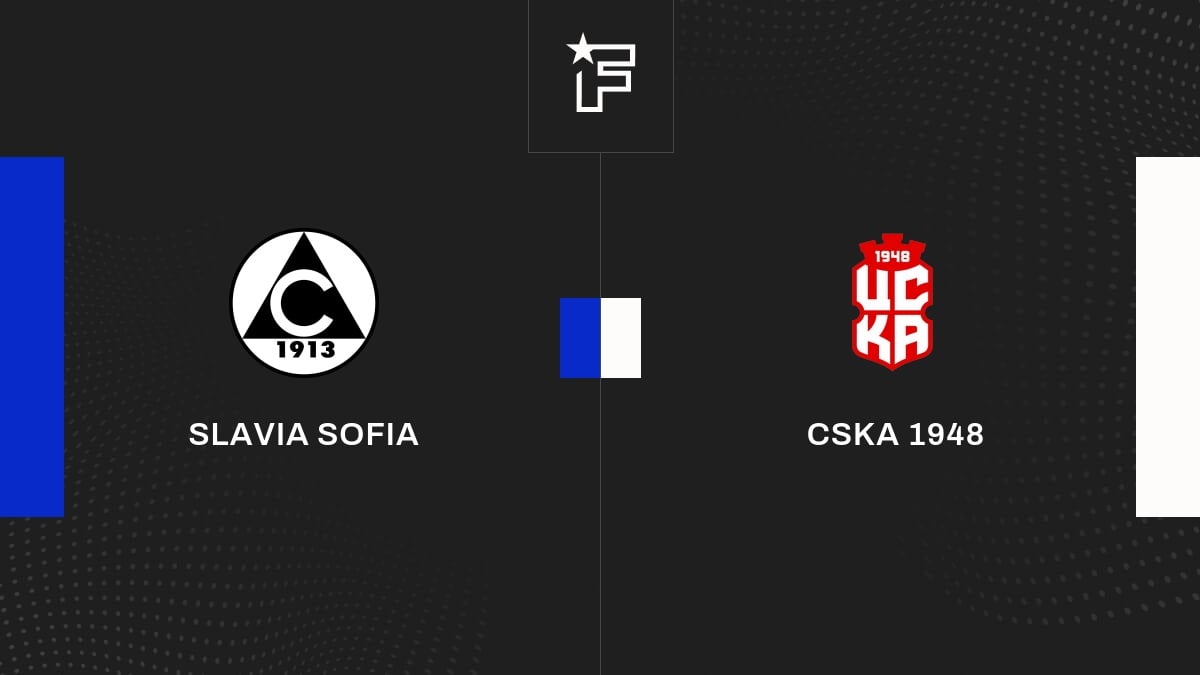 Résultat Slavia Sofia - CSKA 1948 (1-1) la 15e journée de Parva Liga (Bulgarie) 2022/2023 22/10