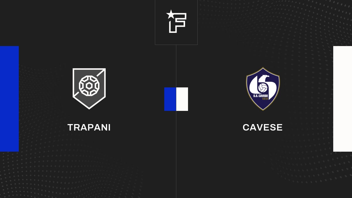 Résultat Trapani - Cavese (2-0) la 28e journée de Serie C 2025/2026 21/02