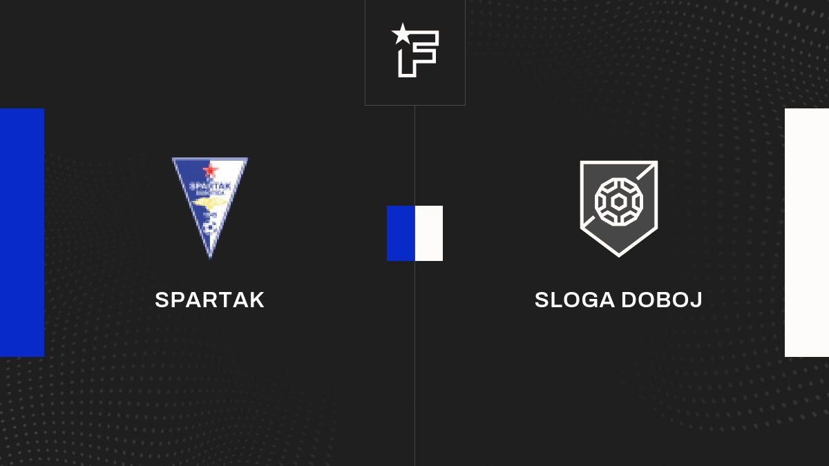 Résultat Spartak - Sloga Doboj (2-2) Club Friendlies 3 de Amicaux Club ...
