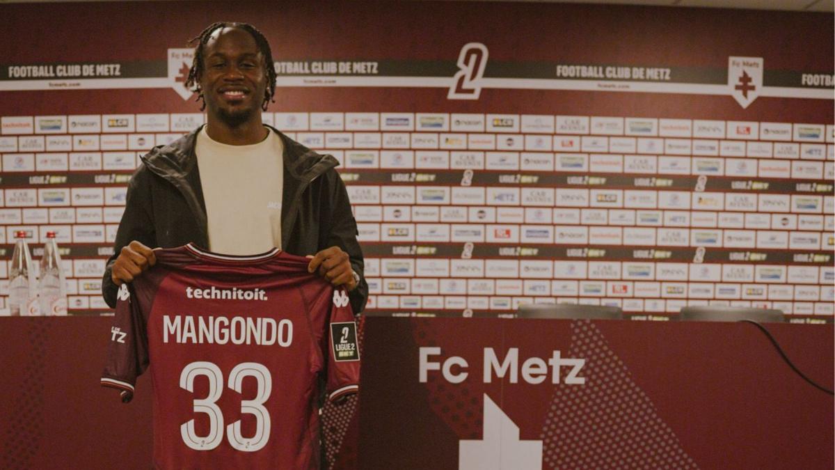 Joseph Mangondo signe un contrat professionnel avec le FC Metz