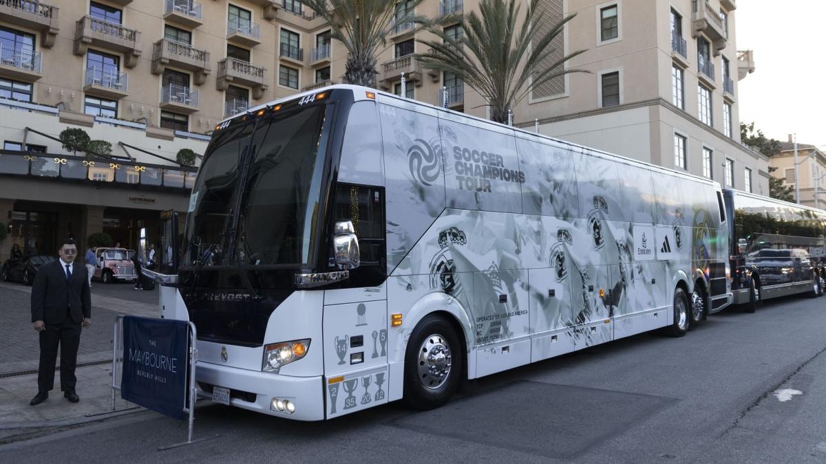 LdC : le bus du Real Madrid a fait un accident de la route
