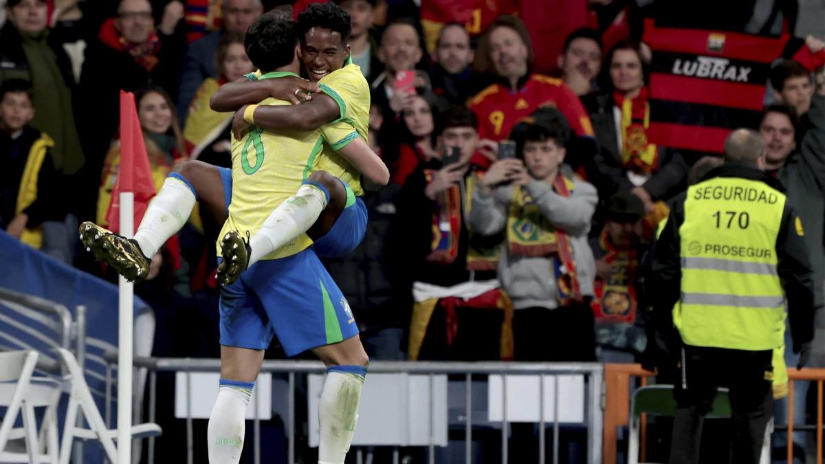 Amical : le Brésil domine le Mexique grâce à Endrick