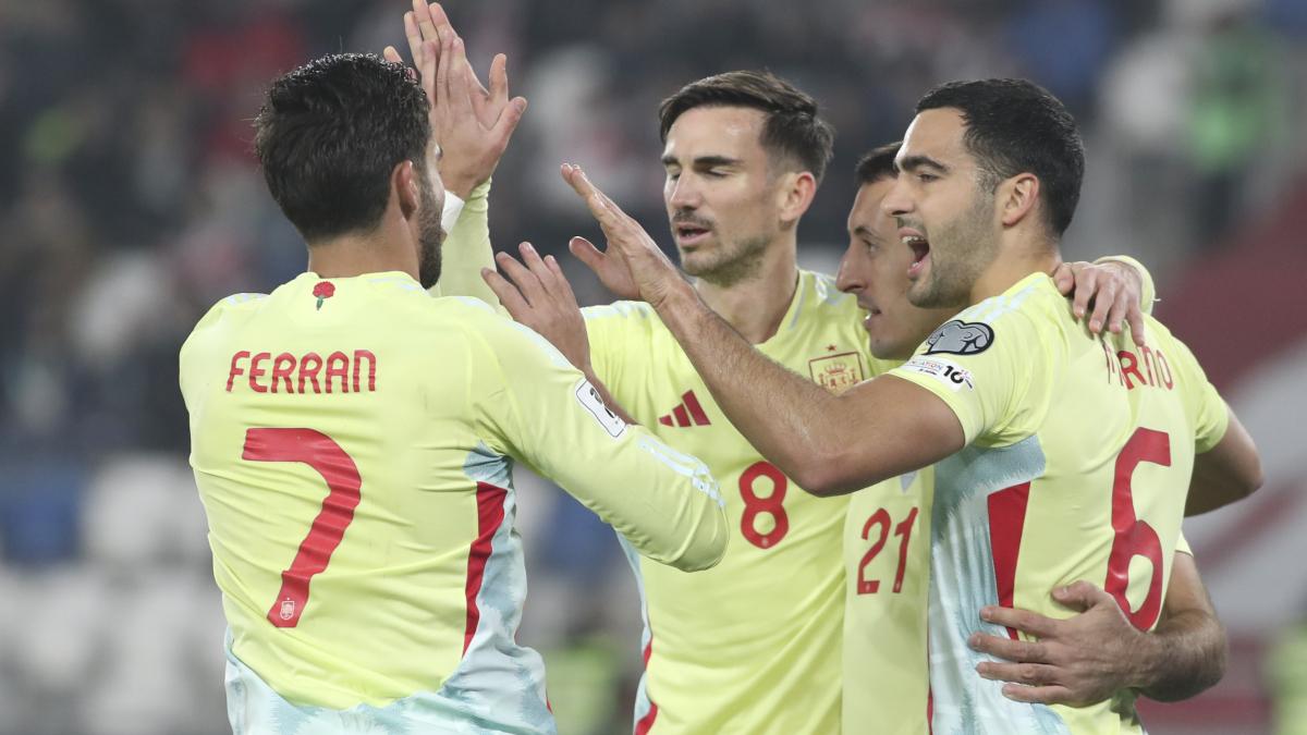 Qualifs CdM 2026 : l’Espagne surclasse la Géorgie et se rapproche du ...