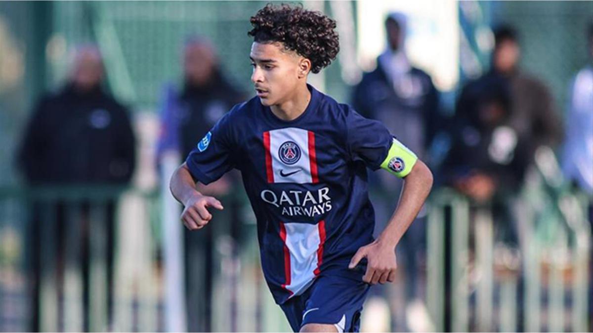 Le capitaine des U17 du PSG Yanis Khafi rejoint l’agence STELLAR