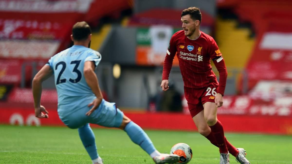 Liverpool a trouvé le remplaçant d’Andrew Robertson