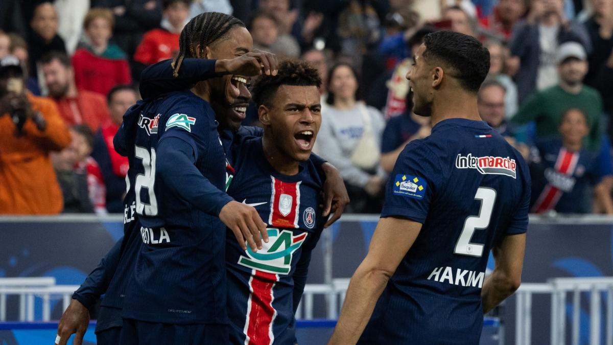 Le PSG martyrise le Stade de Reims et remporte la Coupe de France
