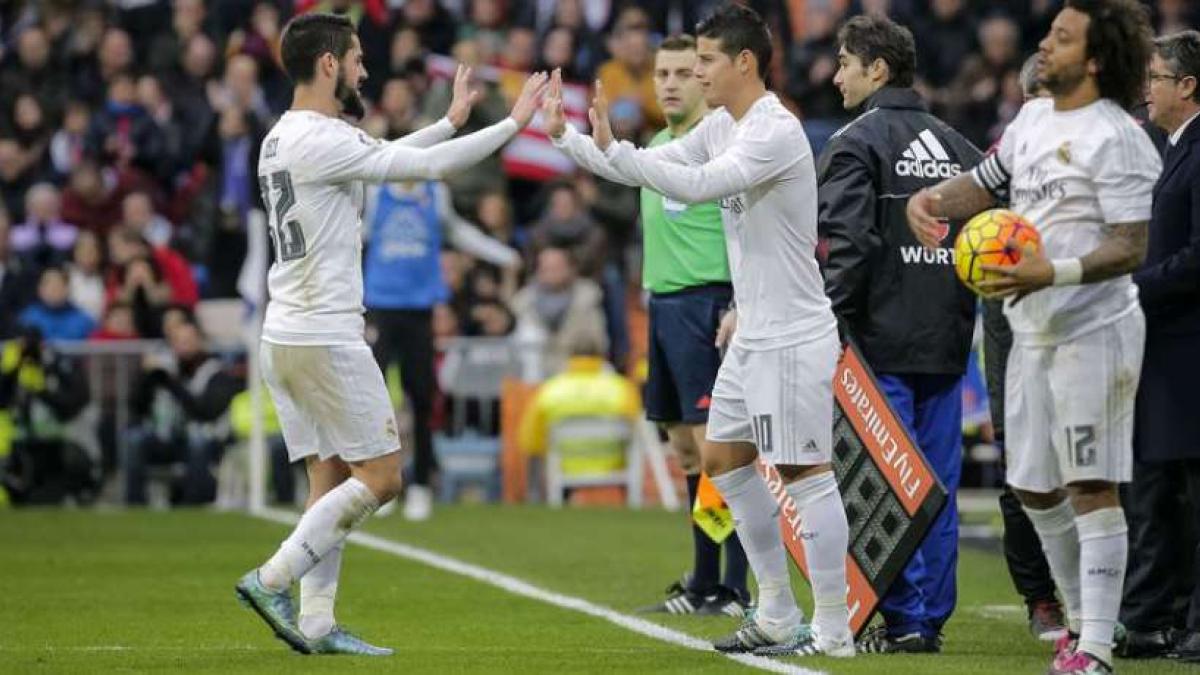 Le Real Madrid met en vente Isco et James Rodriguez