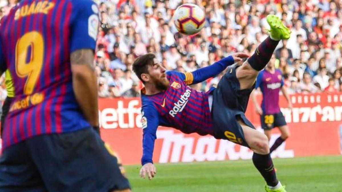 Lionel Messi lance le sprint final du FC Barcelone