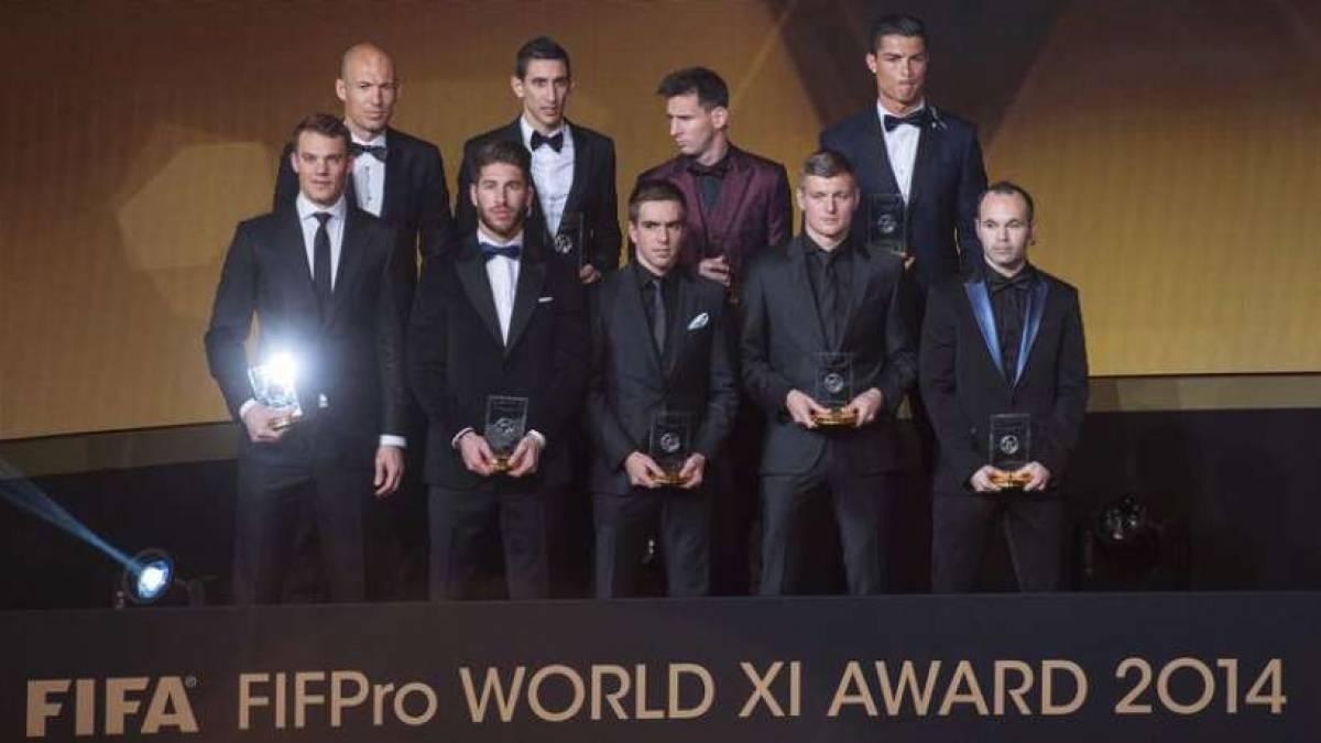 Quatre joueurs de L1 et trois Français nommés pour le FIFA World XI 2015