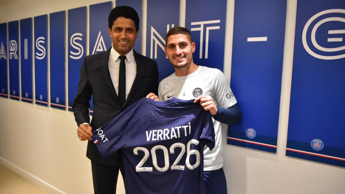 Le PSG blinde Marco Verratti jusqu’en 2026