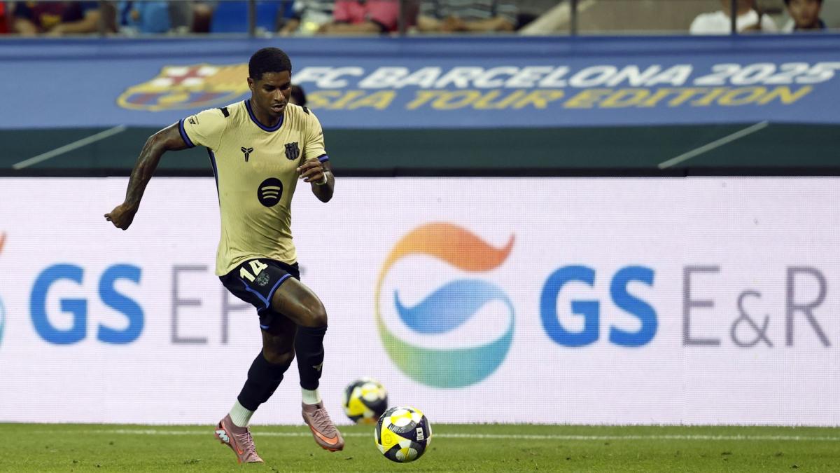 Marcus Rashford dévoile ses ambitions XXL au FC Barcelone