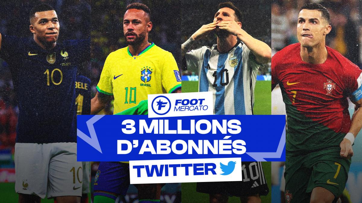 Foot Mercato franchit le cap des 3 millions d’abonnés sur Twitter