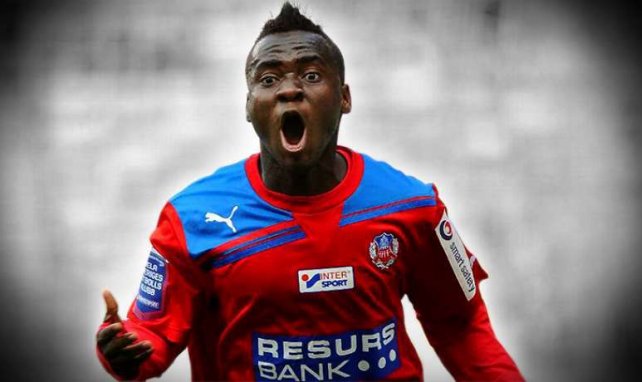 La L1 surveille David Accam, la nouvelle sensation ghanéenne venue de Suède